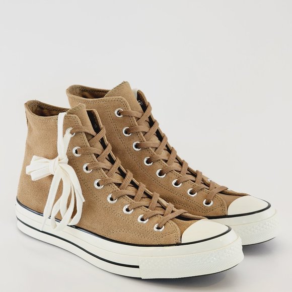 Converse | Shoes | Converse Chuck 7 Hi Sand Dune Suede Unisex Sneakers ...